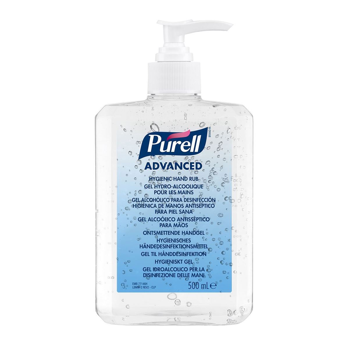 Gojo PURELL Advanced Hygienic Hand Rub, flacon pompe - Puro srl